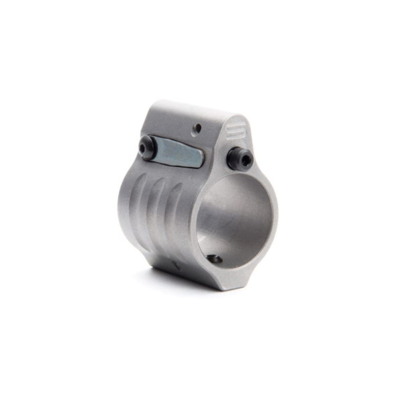 SLR Rifleworks, Sentry 7 Adjustable Gas Block, Set Screw, Titanium, 0.750